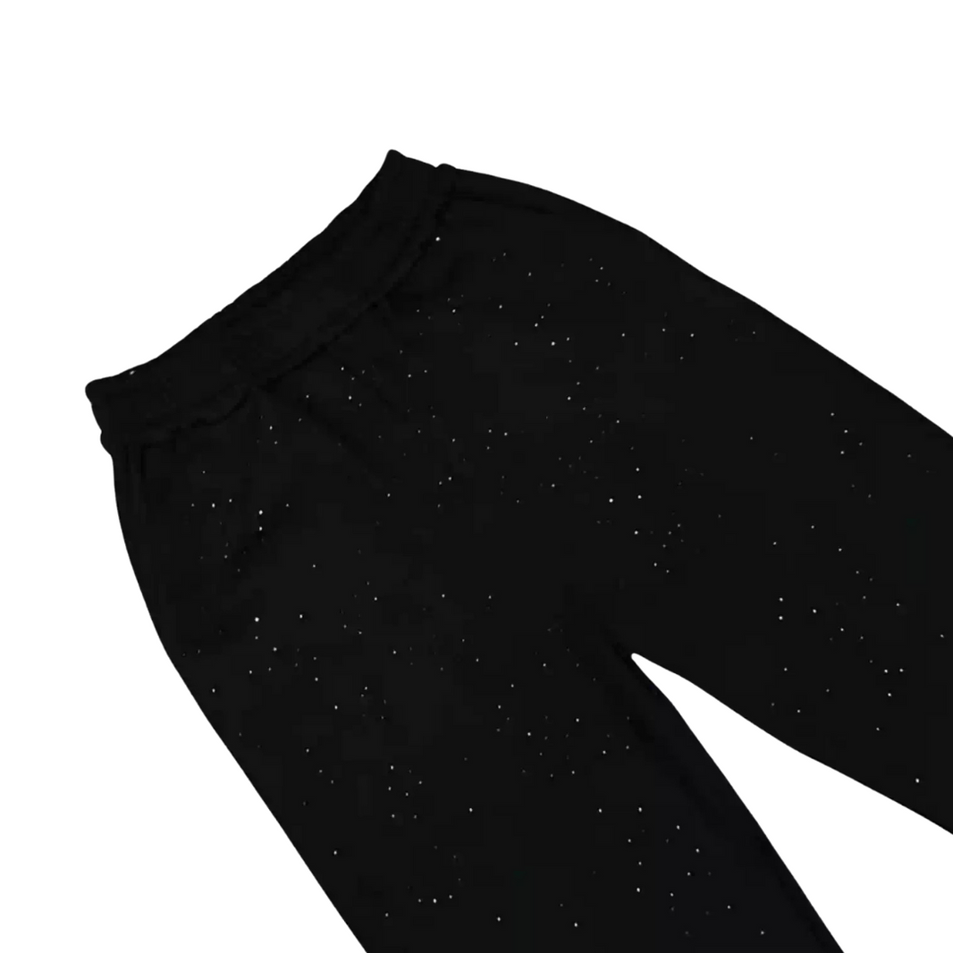 VYBES Rhinestone Sweatpants | Bling Joggers & Lounge Pants